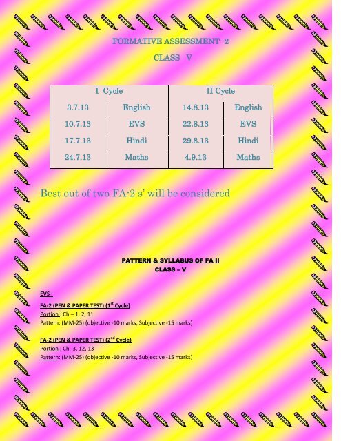 Class V - DPS Raipur