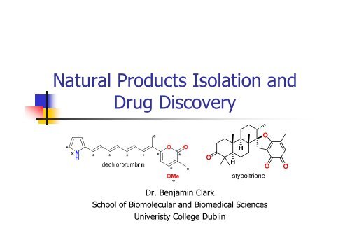 Natural Products Isolation and Drug Discovery