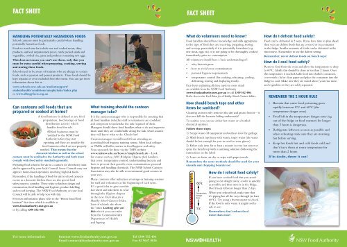 FACT SHEET FACT SHEET HAN