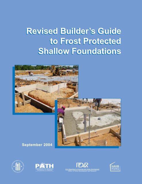 Revised Builder's Guide to Frost Protected Shallow Foundations