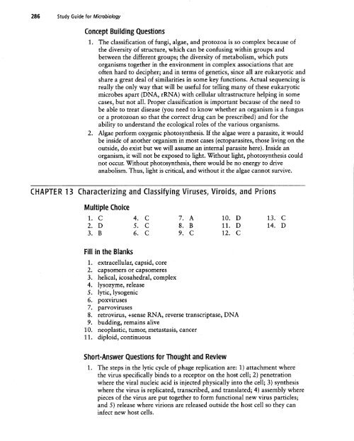 Study Guide chapter 13 answers Study Guide chapter 13 answers