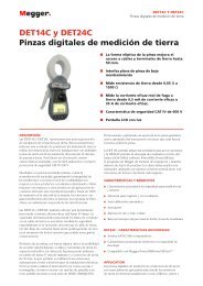 megger mto210 - Unitronics Electric