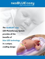 The neoBLUE® blanket LED Phototherapy System - Cepco SAC