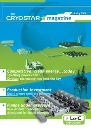 MRP Modular Reciprocating Pump - Cryostar
