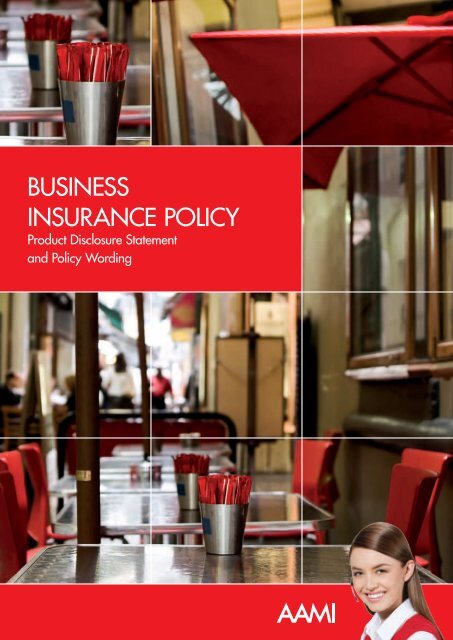 Product Disclosure Statement - AAMI