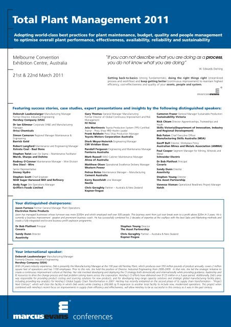 Total Plant Management 2011 - Mskills.com.au