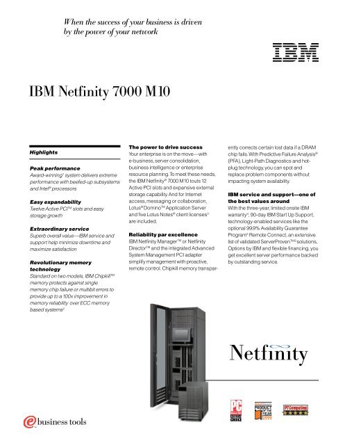 IBM Netfinity 7000 M10