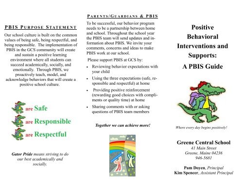 GCS PBIS Parent Brochure.pdf - MSAD 52