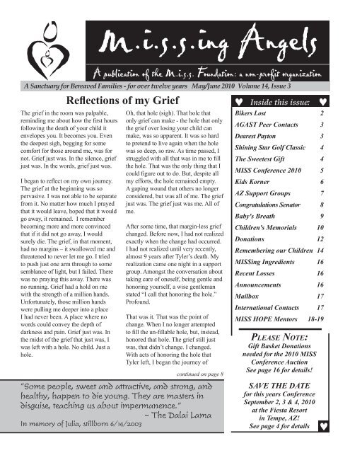 A publication of the Miss Foundation