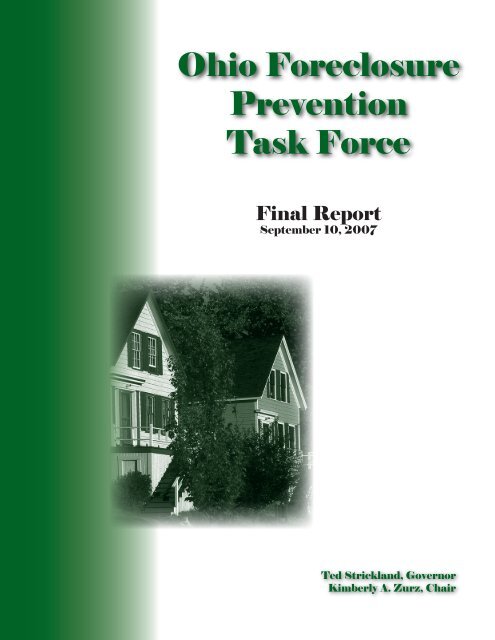 Ohio Foreclosure Prevention Task Force - Ohio Housing Finance ...