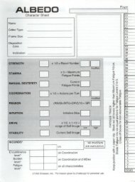 Ultimate Rifts Character Sheet by Stryker - RPG Sheets
