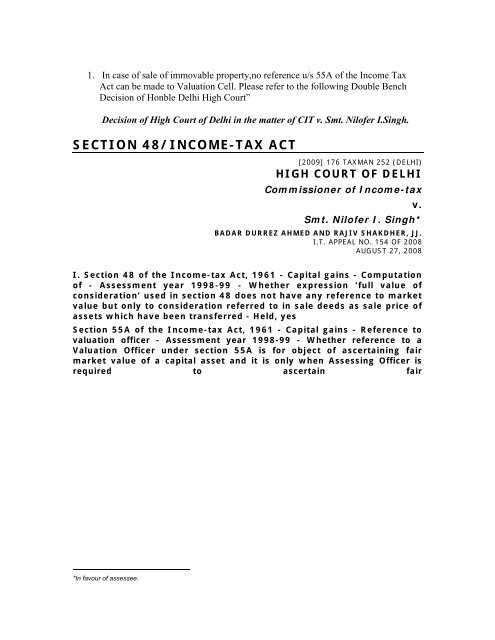 SECTION 48/INCOME-TAX ACT - tnkpsc.com