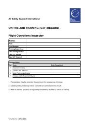 Air Carrier Survey Preparation Checklist For Operations - Air Mobility ...