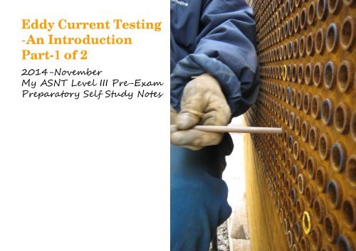 Eddy Current Testing -An Introduction Part-1 of 2