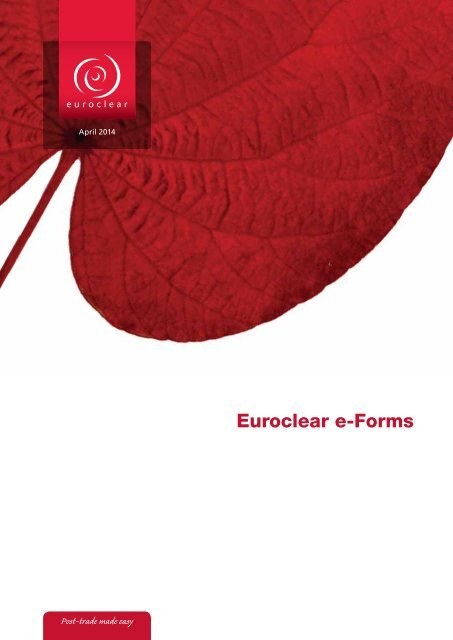 Euroclear e-forms