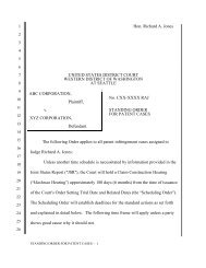 42 USC § 1983 Civil Rights Complaint form - Western District of ...