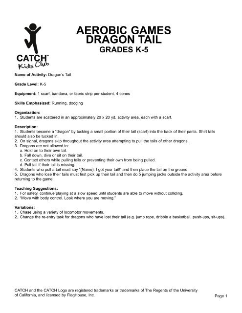 AEROBIC GAMES DRAGON TAIL - Flaghouse