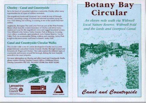 Botany Bay circular walk - Chorley Borough Council