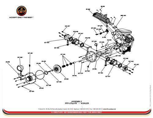 ACCEPT ONLY THE BEST - CET Fire Pumps MFG