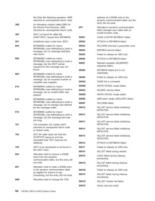 30E 30F the Data Set Stac