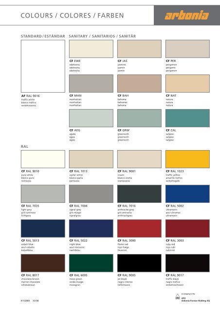 RAL Plastics P1 Color Chart RAL Color Chart USA, 49% OFF