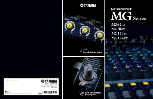 1-knob Compressor SPX multi effect - Clavis Piano's