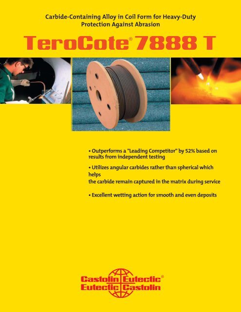 TeroCote 7888T.indd - Castolin Eutectic