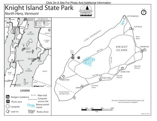 Knight Island State Park Interactive Campground Map & Guide