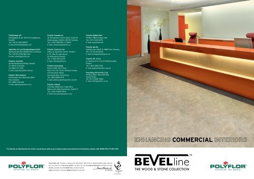 Bevel Line Product Brochure - Polyflor