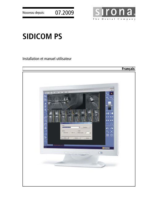SIDICOM PS - Sirona Support
