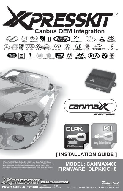 installation guide - XpressKit.com