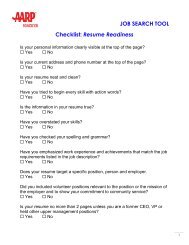 job readiness checklist