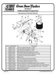 HENDRICKSON HT230 SUSPENSION - Trailco Parts
