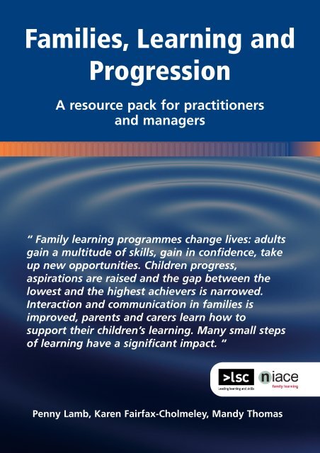 Families, Learning and Progression - Niace