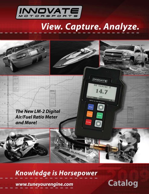 View. Capture. Analyze. - Innovate Motorsports