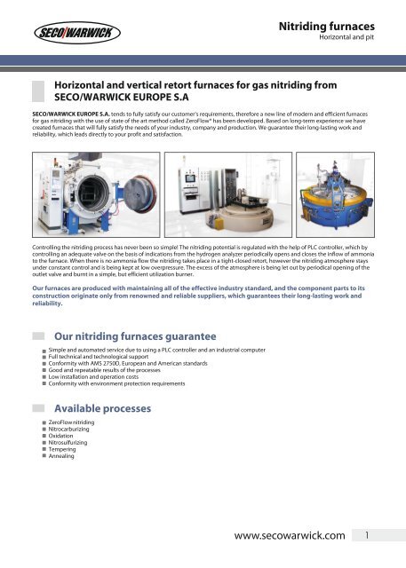 ATM | Zero Flow Technology_technical - Seco-Warwick