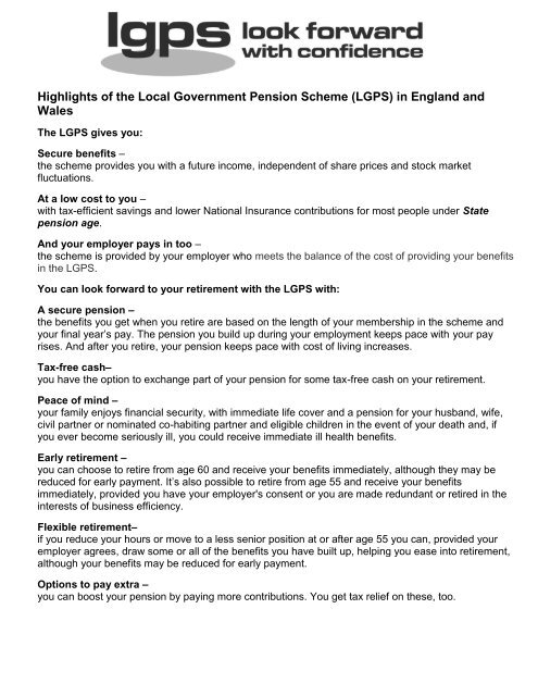 LGPS - Suffolk County Council