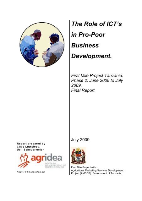 The Role of ICT's in Pro-Poor Business ... - Linking Learners