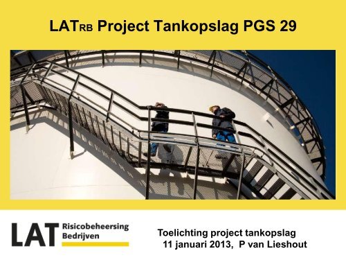 Presentatie Toelichting project tankopslag door Paul van Lieshout