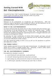 Potometer Instructions - Southern Biological