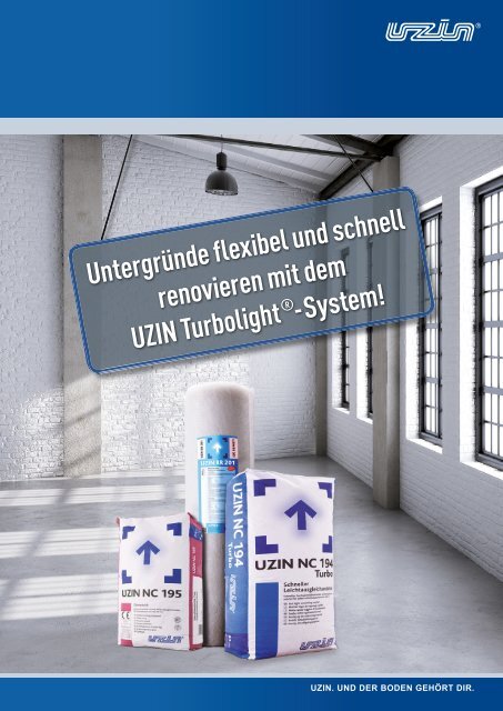 Turbolight-System - UZIN