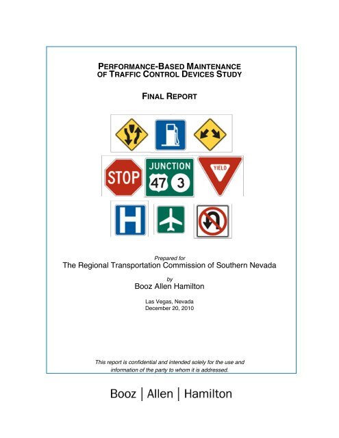 performance-based maintenance of traffic control devices study