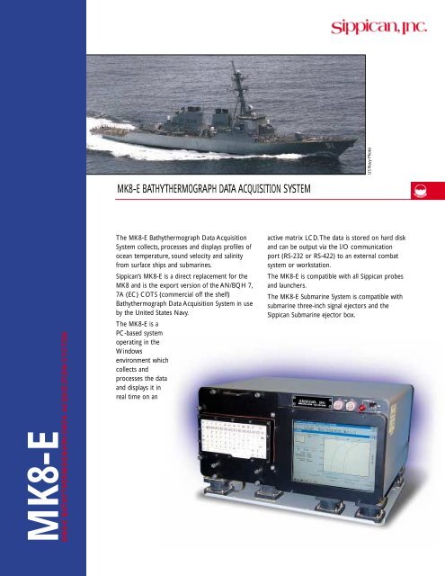 AN/BQH 7, 7A, EC-3, MK8-E Bathythermograph Recorder