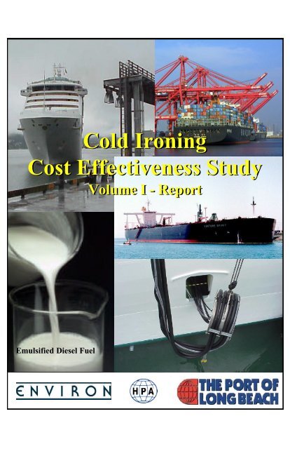 Cold Ironing Cost Effectiveness Study - Port of Long Beach