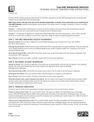 Account Transfer Form - Ameriprise Financial