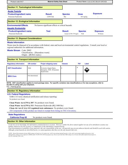 Page: 2/3 Product code R0