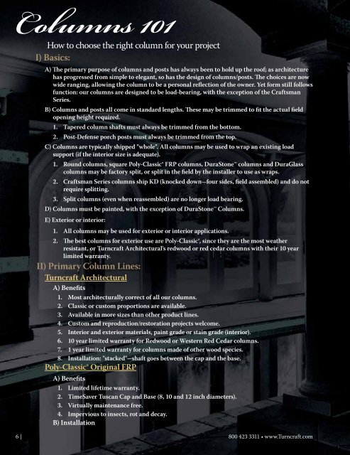 columns 101.pdf - Turncraft