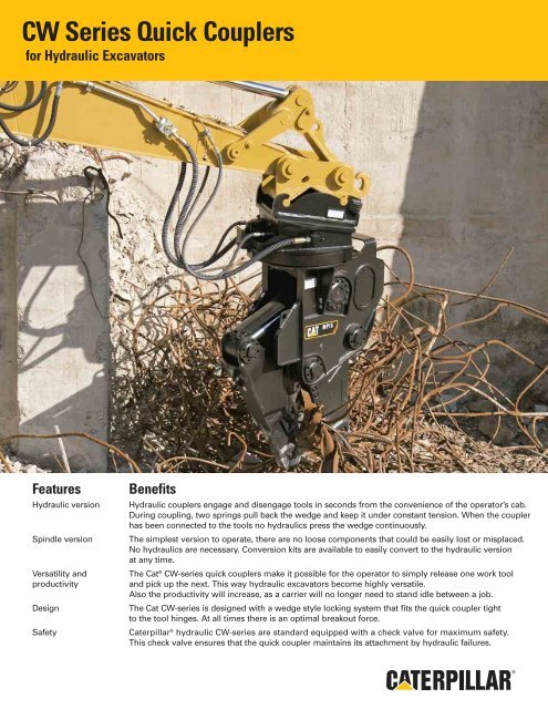 CW Series Quick Couplers