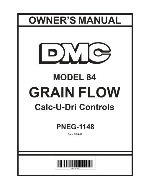GRAIN FLOW - David Manufacturing Co.