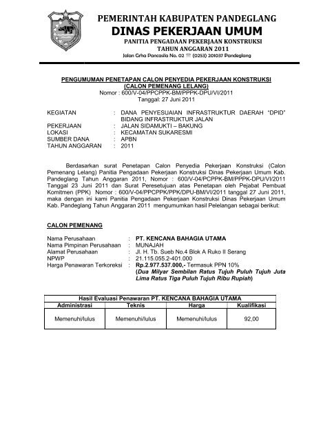 Motto Dan Lambang Dinas Pekerjaan Umum Provinsi Goron - vrogue.co Motto Dan Lambang Dinas Pekerjaan Umum Provinsi Goron - vrogue.co
